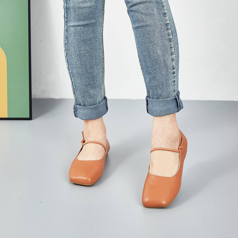 SQUARE TOE FLAT – EMPRESS